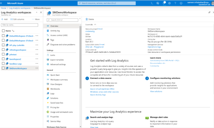 Azure Monitor (Part 2): Azure Monitor Logs—Getting Started - SquaredUp