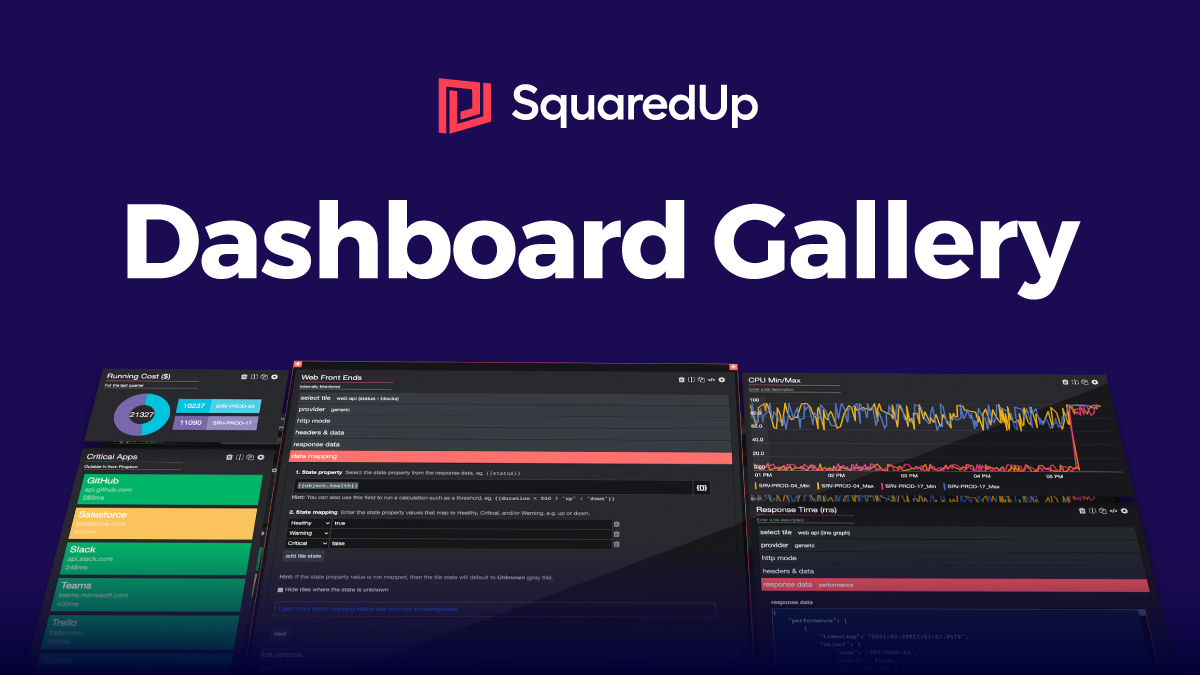 Dashboard Packs – Free downloadable dashboard templates – SquaredUp DS